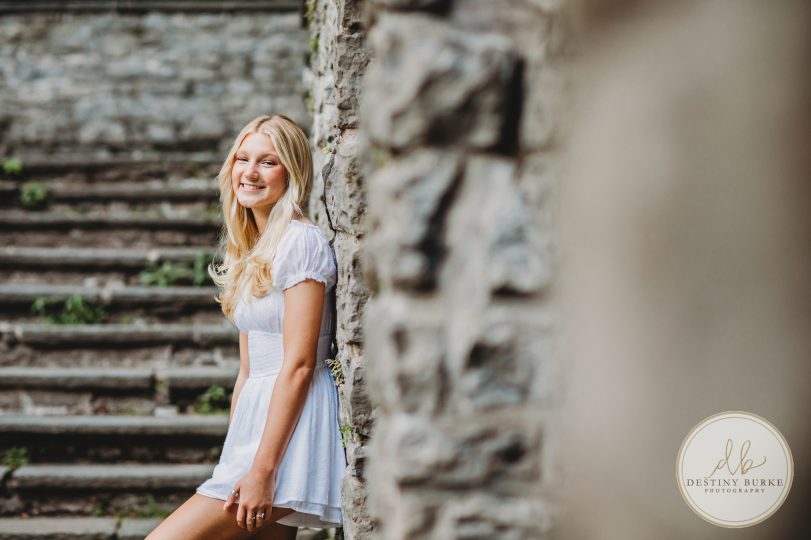 Senior Photography Session @ Sunken Gardens | Rochester, NY